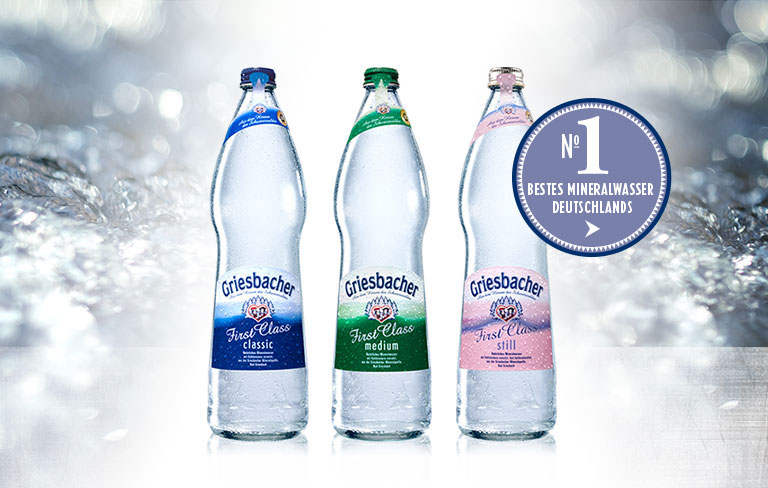 Willkommen bei Griesbacher - Produkte Mineralwasser Still